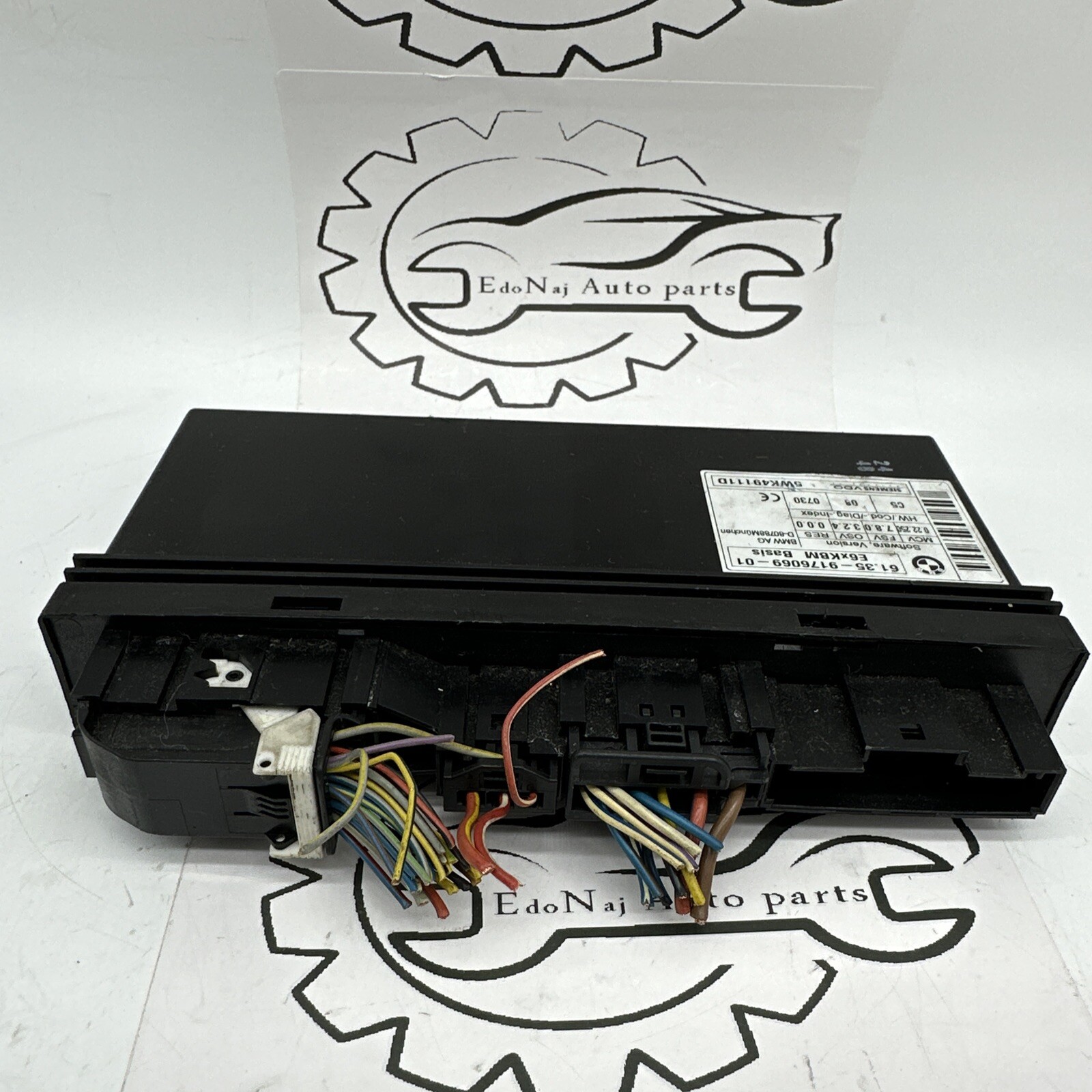 04 05 06 07 BMW 525i 530i BODY CONTROL MODULE UNIT BCM BCU 61356978714 ...