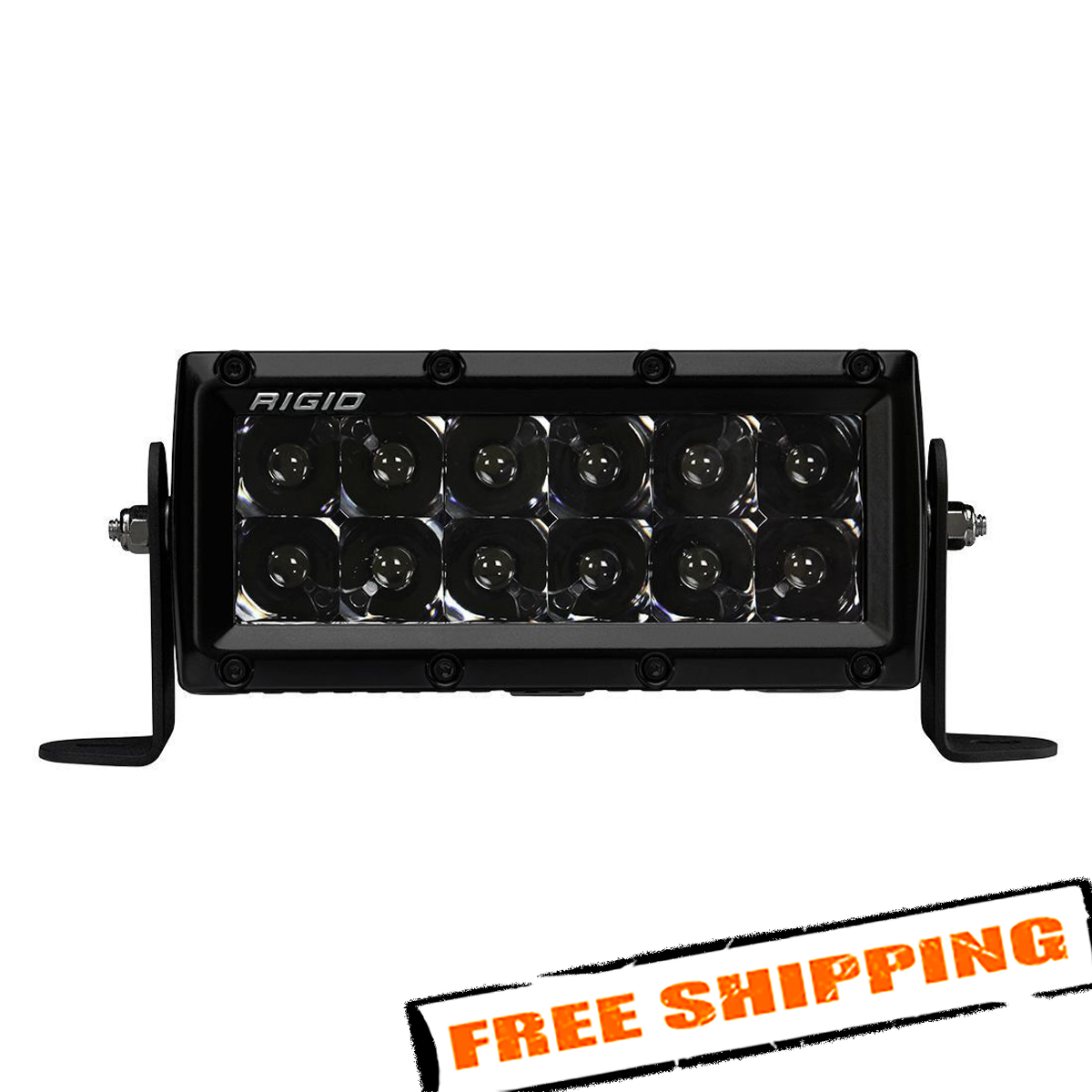 Rigid Industries 106213BLK E-Series Pro Midnight 6" Spot Beam LED Light ...