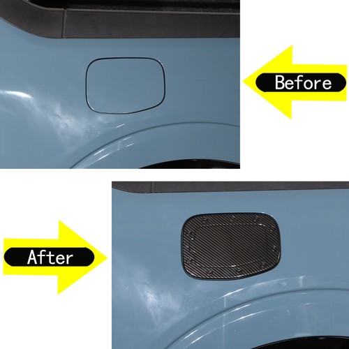 For Ford Maverick 2022+ Carbon Fiber Fuel Filler Door Gas Tank Cover ...