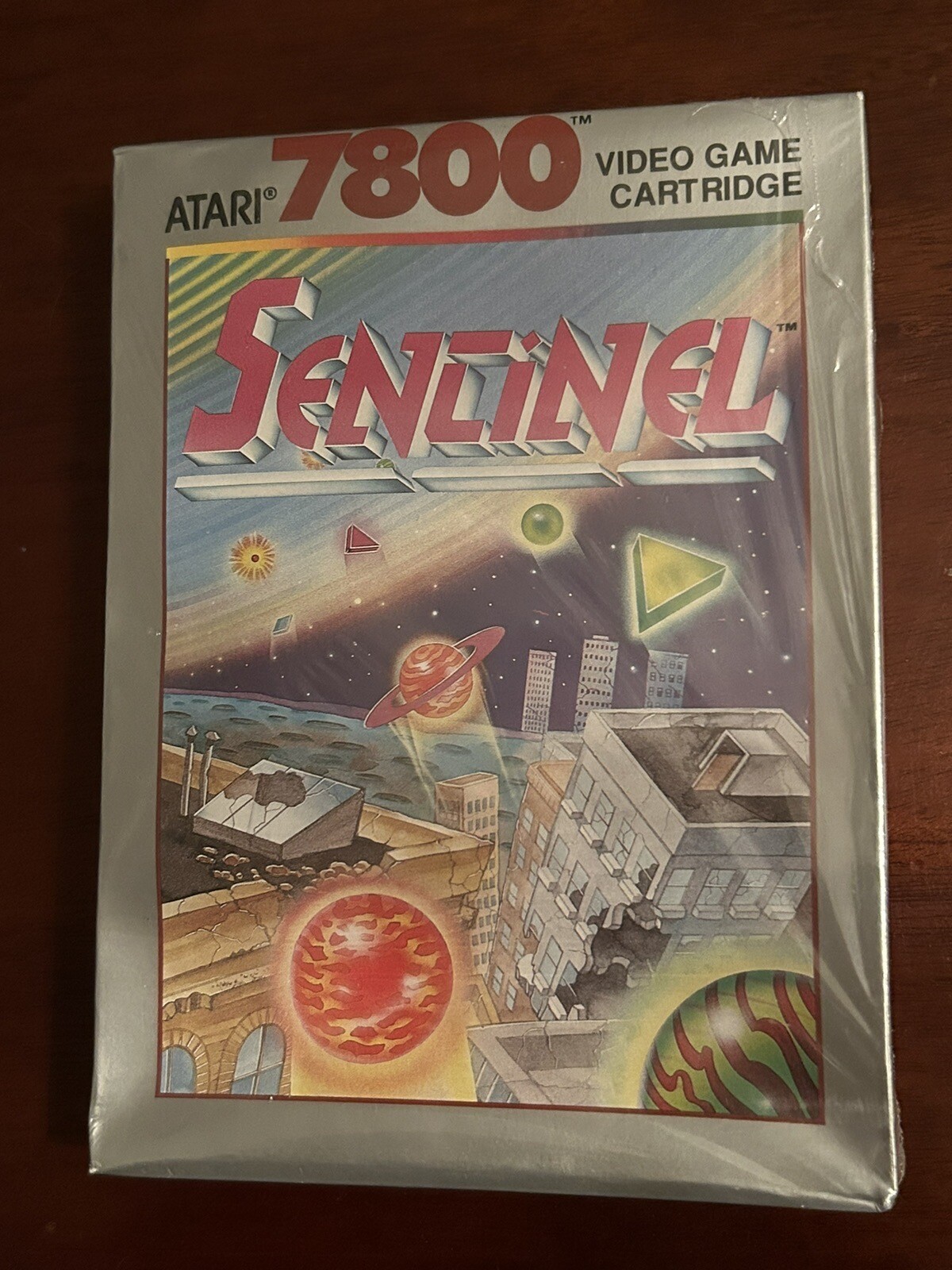 Atari 7800 Sentinel - Sealed NEW in Box | PAL Exclusive Game | US ...