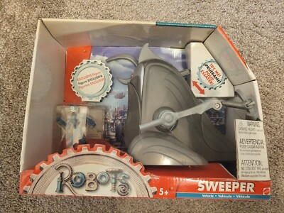In Box Mattel Robots Sweeper Vehicle 2005 Robots the Movie Toy Sweeper ...