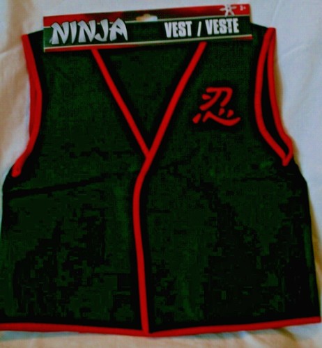 Boy's Halloween NINJA VEST size 3+ | eBay