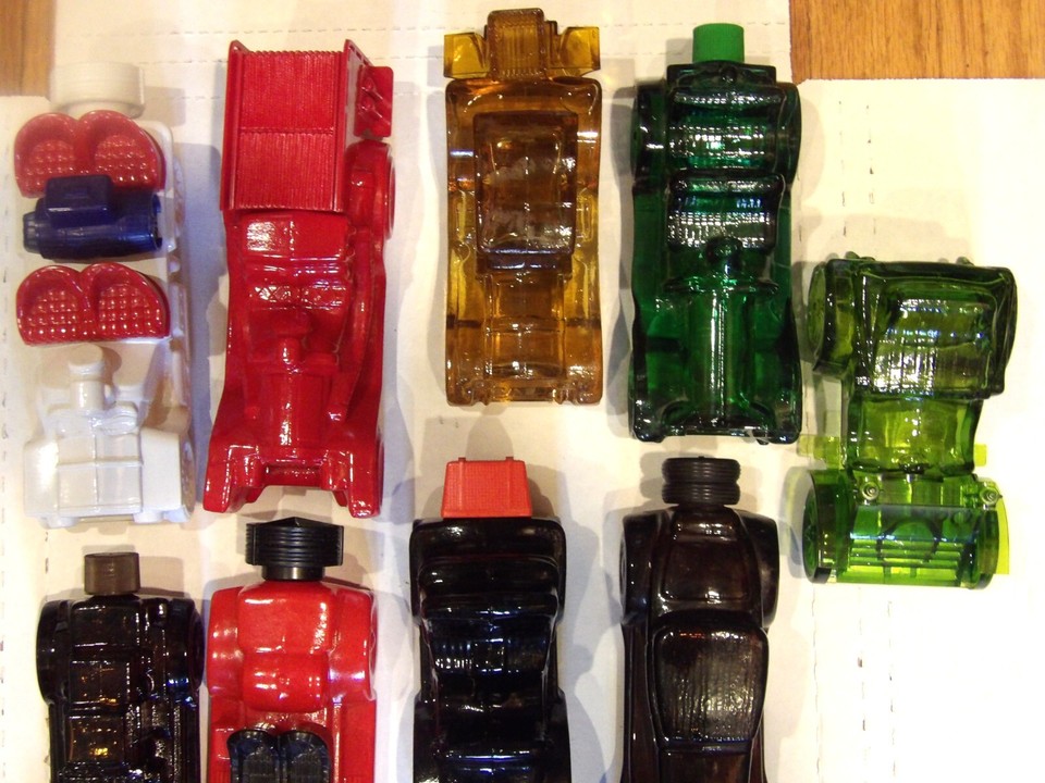Avon Cars After Shave Cologne Collectible Vintage Decanters Lot Of 9 ...