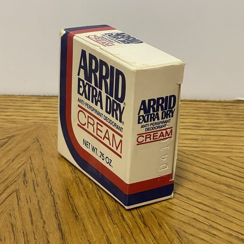 Arrid Extra Dry Anti-Perspirant Deodorant Cream .75oz New Old Stock ...