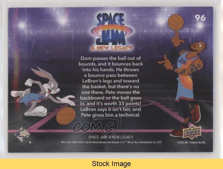 2021 Upper Deck Space Jam A New Legacy Pink Neon Pete Buckets! #96 READ ...