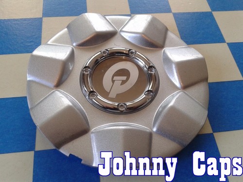 QUANTUM TEK QT WHEELS SILVER Center Caps # N/A Custom Wheel [43] Center ...