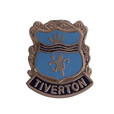 Tiverton Devon Crest Small Pin Badge - DEVON SELLER | eBay UK