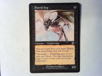 Putrid Imp Torment - Magic the Gathering Black | eBay