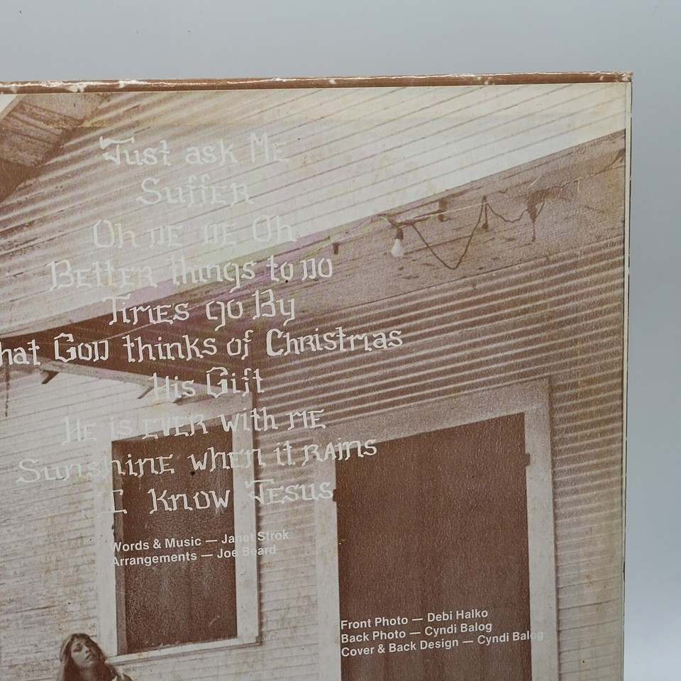 Janet Strok Just Ask Me Rare Folk Christian AR-3470 Record Album Vinyl ...