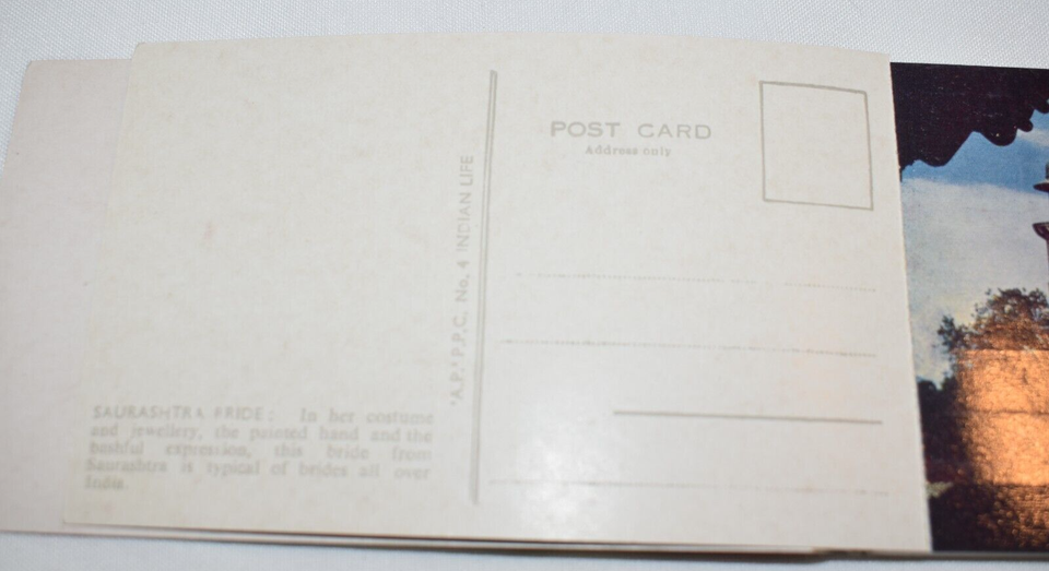 India 20 Coloured Picture Post Cards Souvenir Book | eBay