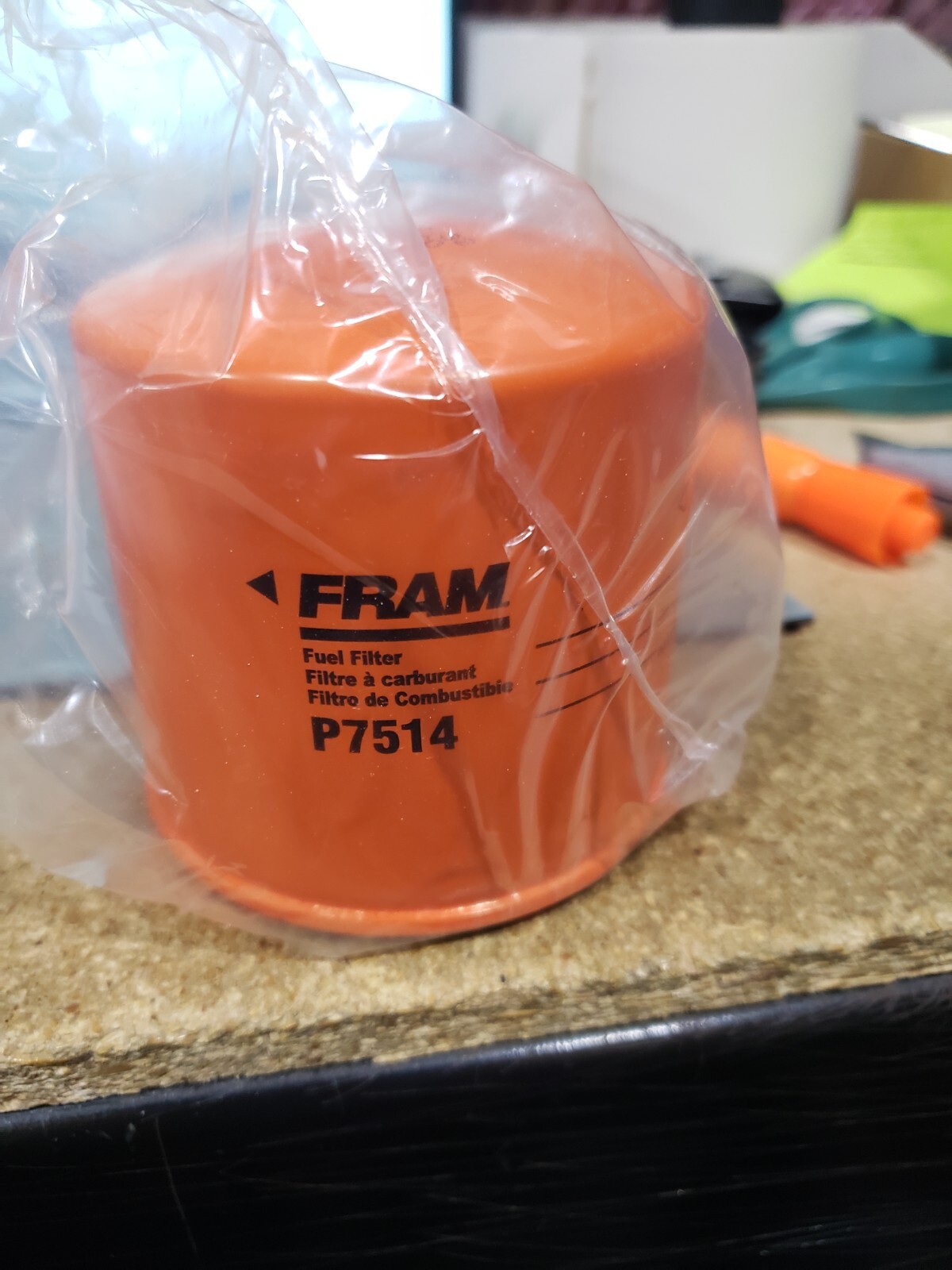 Fram P7514 - Fuel filter cross reference