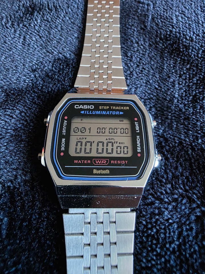 Casio Vintage ABL-100WE-1AEF Retro Digital Watch | eBay UK
