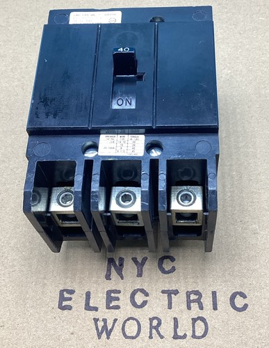 Circuit Breaker Eaton GHB3040 40 Amp 3 Pole 277/480 Bolt On | eBay