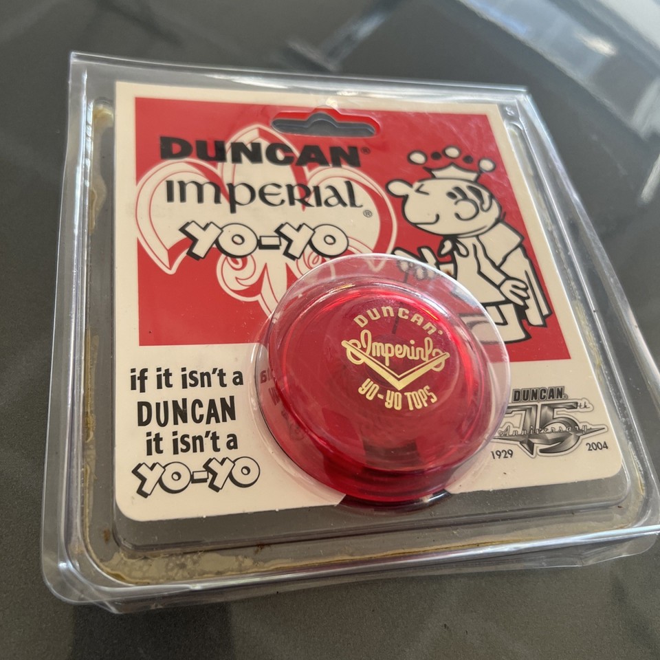 Duncan Imperial Chevron Yo-Yo 2004 White 75th Anniversary Replica MINT ...
