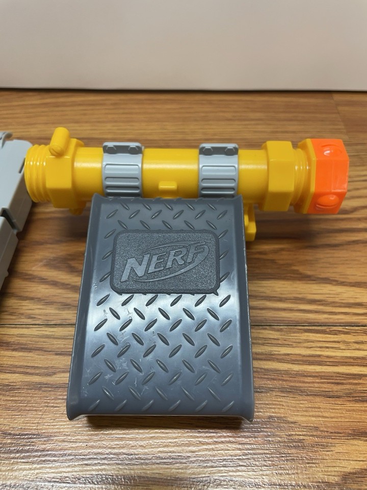 Nerf Zombie Strike 12 Round Dart Gray Clip Ammo Magazine & Sight | eBay