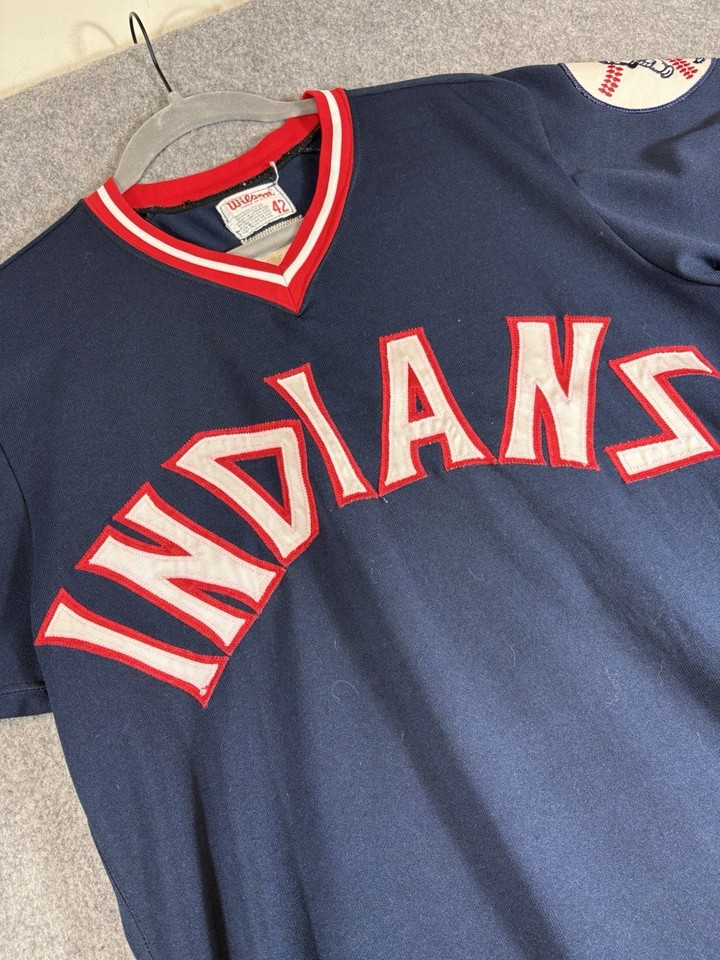 1975 MLB Game Worn Cleveland Indians Wilson Jack Brohamer Jersey 42 ...
