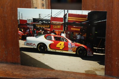 Vintage NASCAR Real Original Photo Jeff Purvis Morgan McClure Chevy | eBay