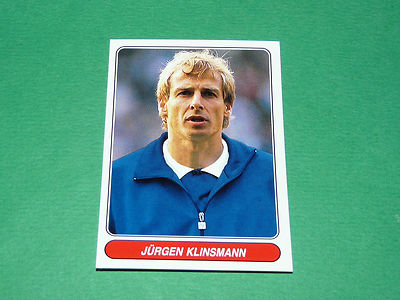 N°102 JÜRGEN KLINSMANN BAYERN MÜNCHEN PANINI EUROPEAN FOOTBALL STARS ...