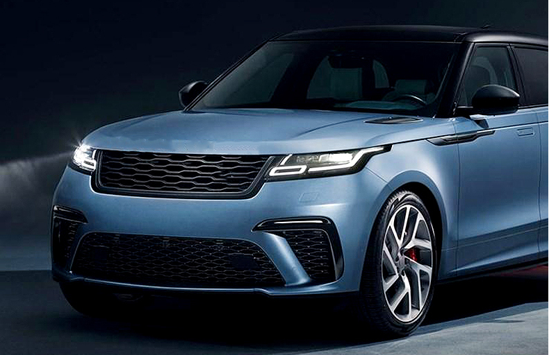 Front Grille Mesh Grill Vent Trim Fits for Range Rover Velar SVA 2017 ...