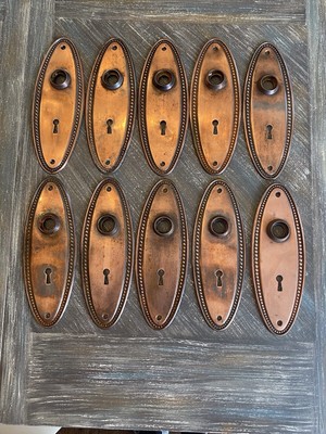 Door Plates & Backplates - Key Hole Back Plates