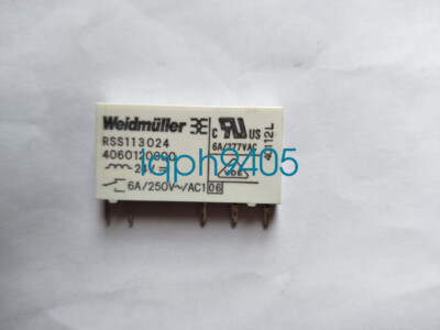 10PCS RSS113024 24VDC 6A 4060120000 Weidmuller solid state relay | eBay