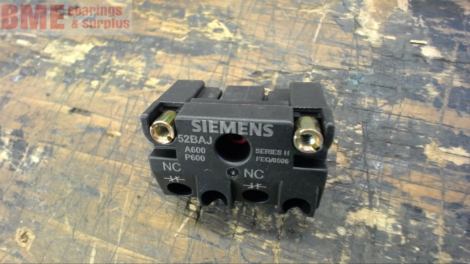 Siemens 52Baj 600 Volt Contact Block | eBay