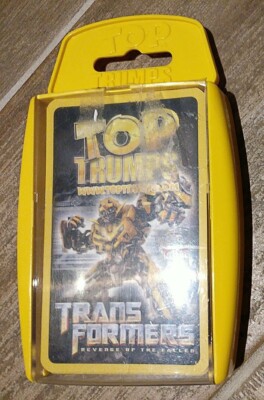 Top Trumps Transformers Revenge Of The Fallen 2009 Film Cards Complete ...