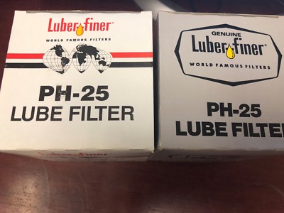 2 Genuine Luber-Finer PH25 Engine Oil Filters Premium World Famous ...