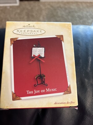 The Joy Of Music 2005 Hallmark Keepsake Ornament QXG4322 - NIB | eBay