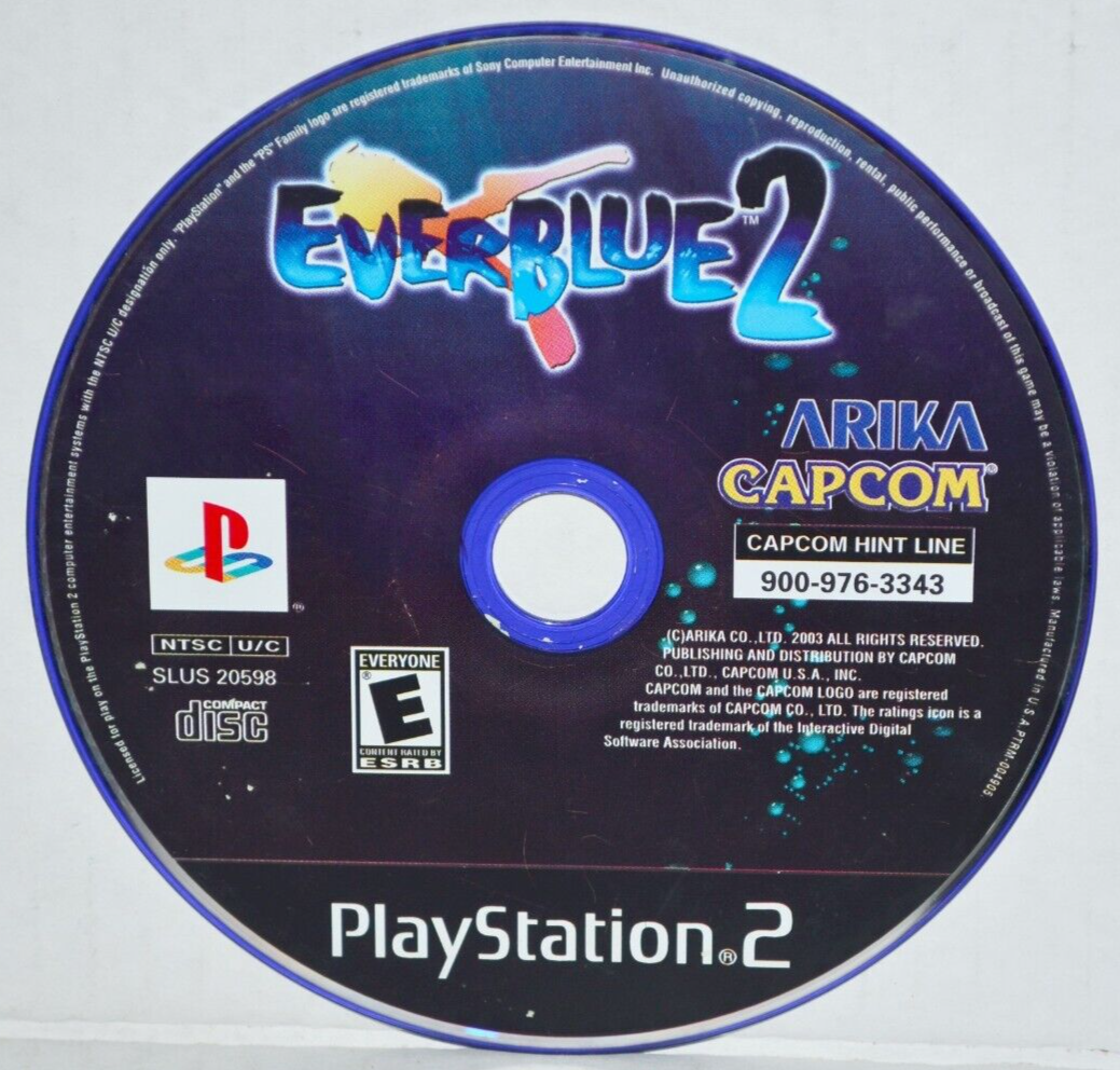 Everblue 2 (Sony PlayStation 2, 2003) PS2 Video Game Black Label 13388260195| eBay