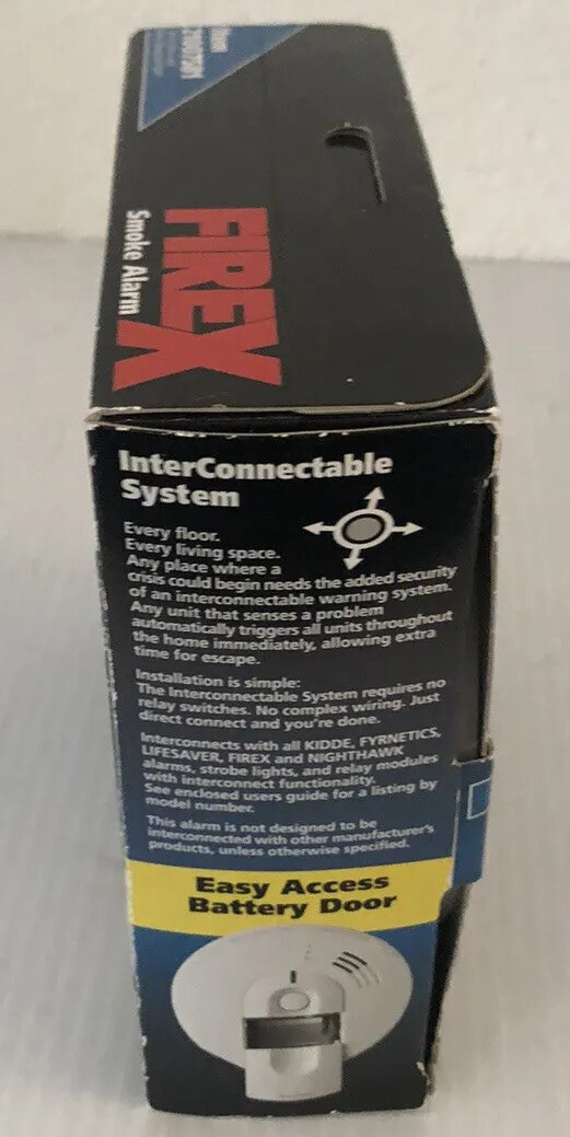 Kidde+i4618AC+Firex+Hardwire+Ionization+Smoke+Detector+With+Battery ...