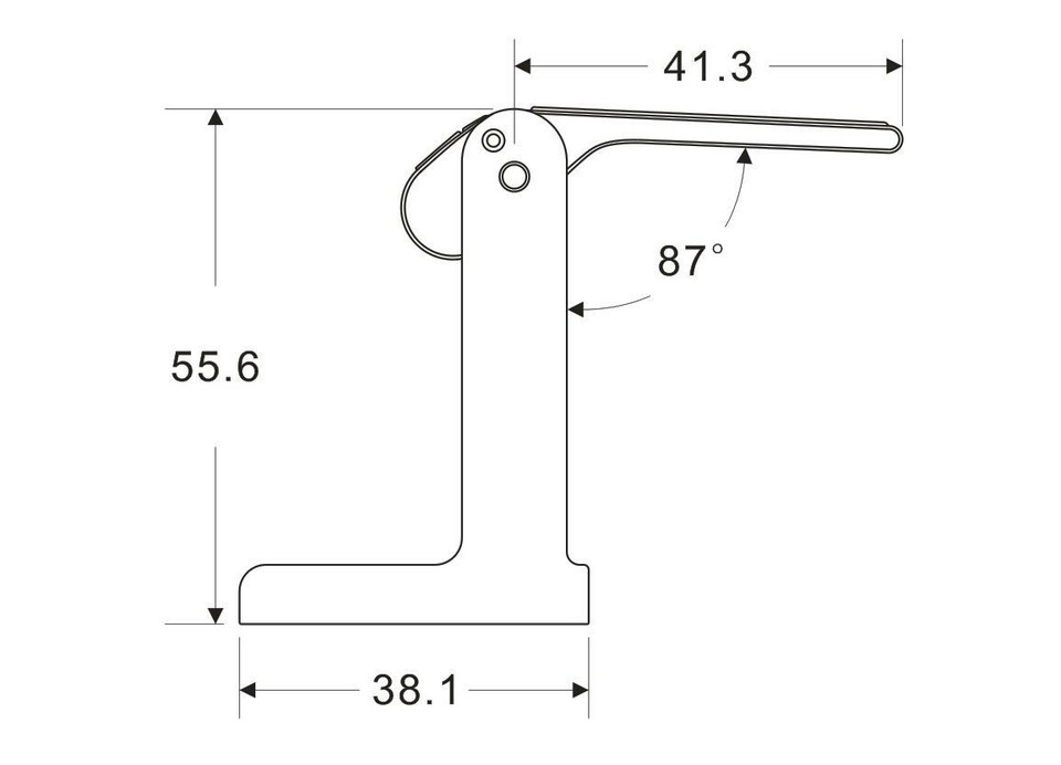 Silverline Hotel Style Door Guard Security Privacy Latch 304 Stainless ...