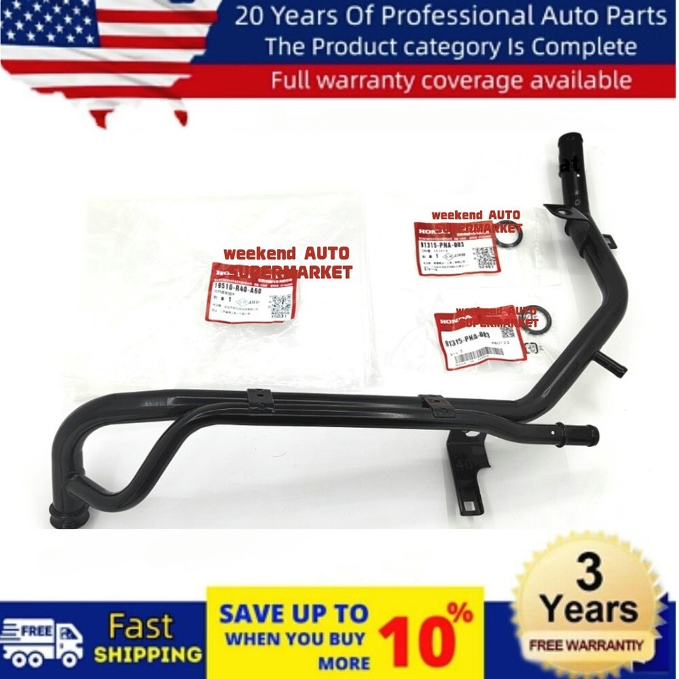 OEM Heater Pipe 19510-R40-A60 For 2011-14 Honda CR-V Accord Crosstour ...