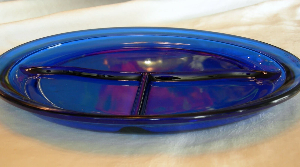 Glass Divided Dinner Plates