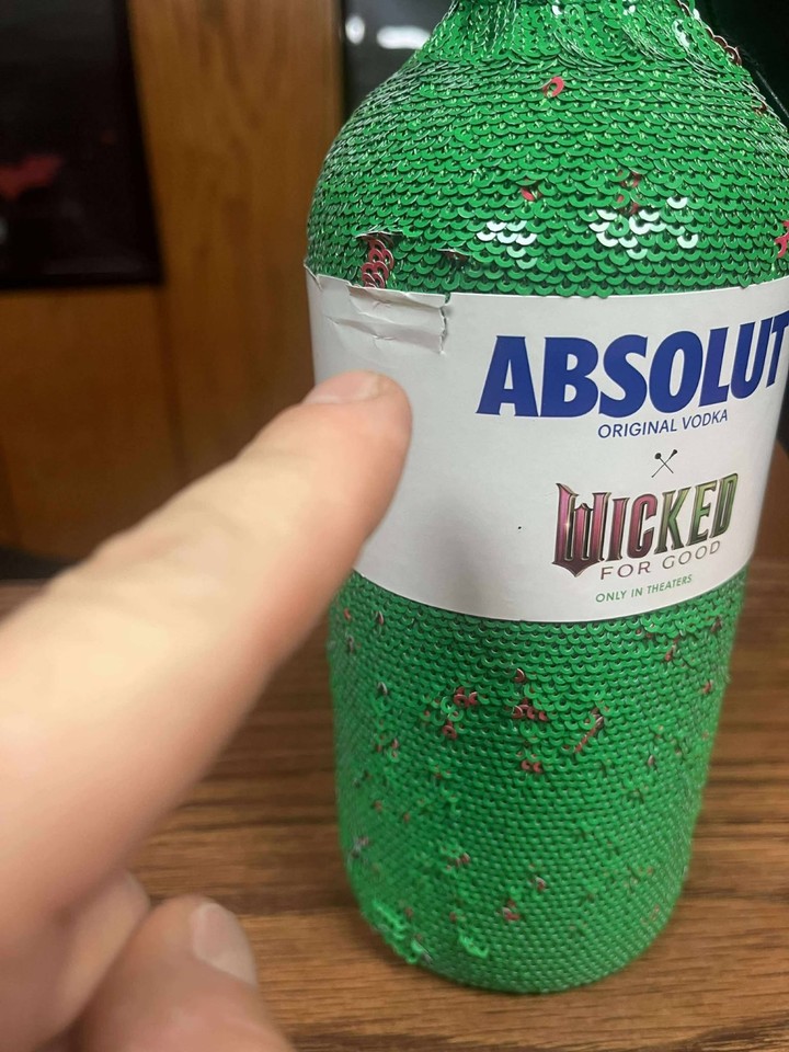 ABSOLUT VODKA WICKED 750ML SKIN LIMITED EDITION -NO BOTTLE - DISPLAY ...