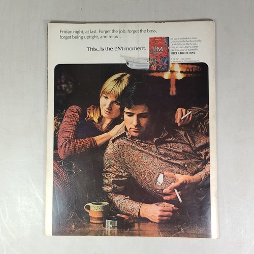 Vintage Life Magazine April 16, 1971 Paul and Linda McCartney Beatles ...