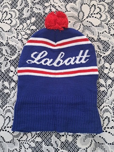 Labatt Blue Beer Retro Style Stocking Cap Beanie Adult One Size Fits ...