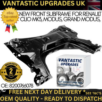 FRONT SUBFRAME CROSSMEMBER FOR RENAULT CLIO MK3, MODUS, GRAND MODUS ...