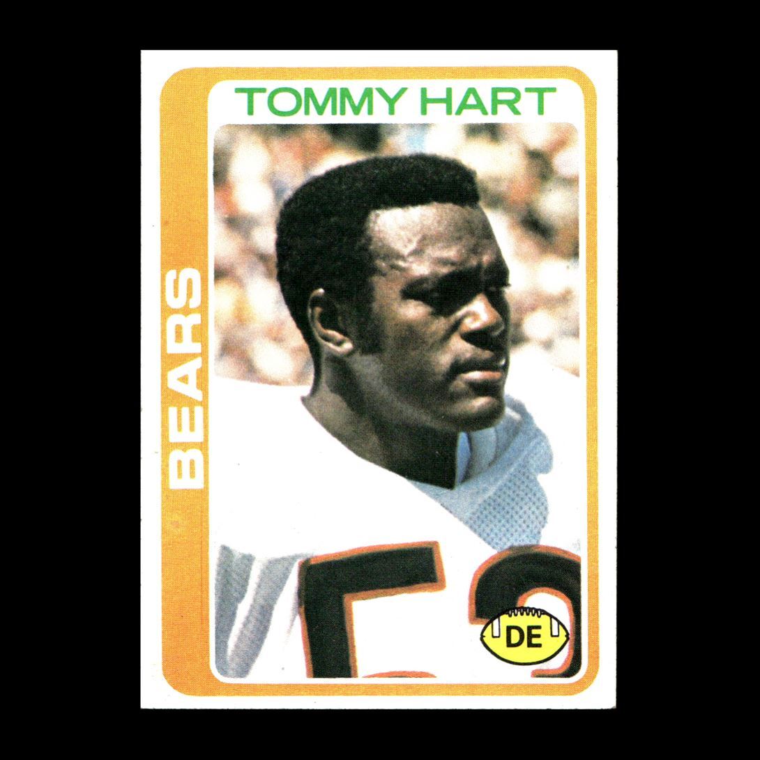 Tommy Hart 1978 Topps Chicago Bears #302 R309A 5 | eBay
