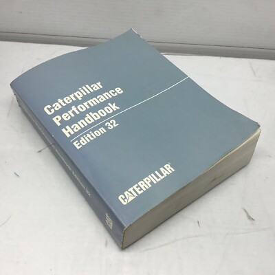 Manuals & Books - Caterpillar Performance Handbook Edition
