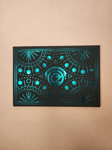 Starbucks WICKED GOLD keychain LOADED $50 LIMITED edition gift card ...