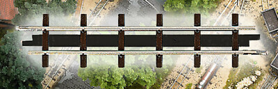 Busch 12303 2 Gleis gerade, 66,6mm H0f | eBay