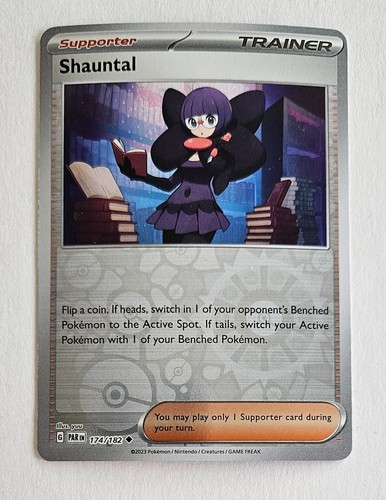 Pokemon TCG Shauntal 174/182 Trainer Reverse Holo Paradox Rift | eBay