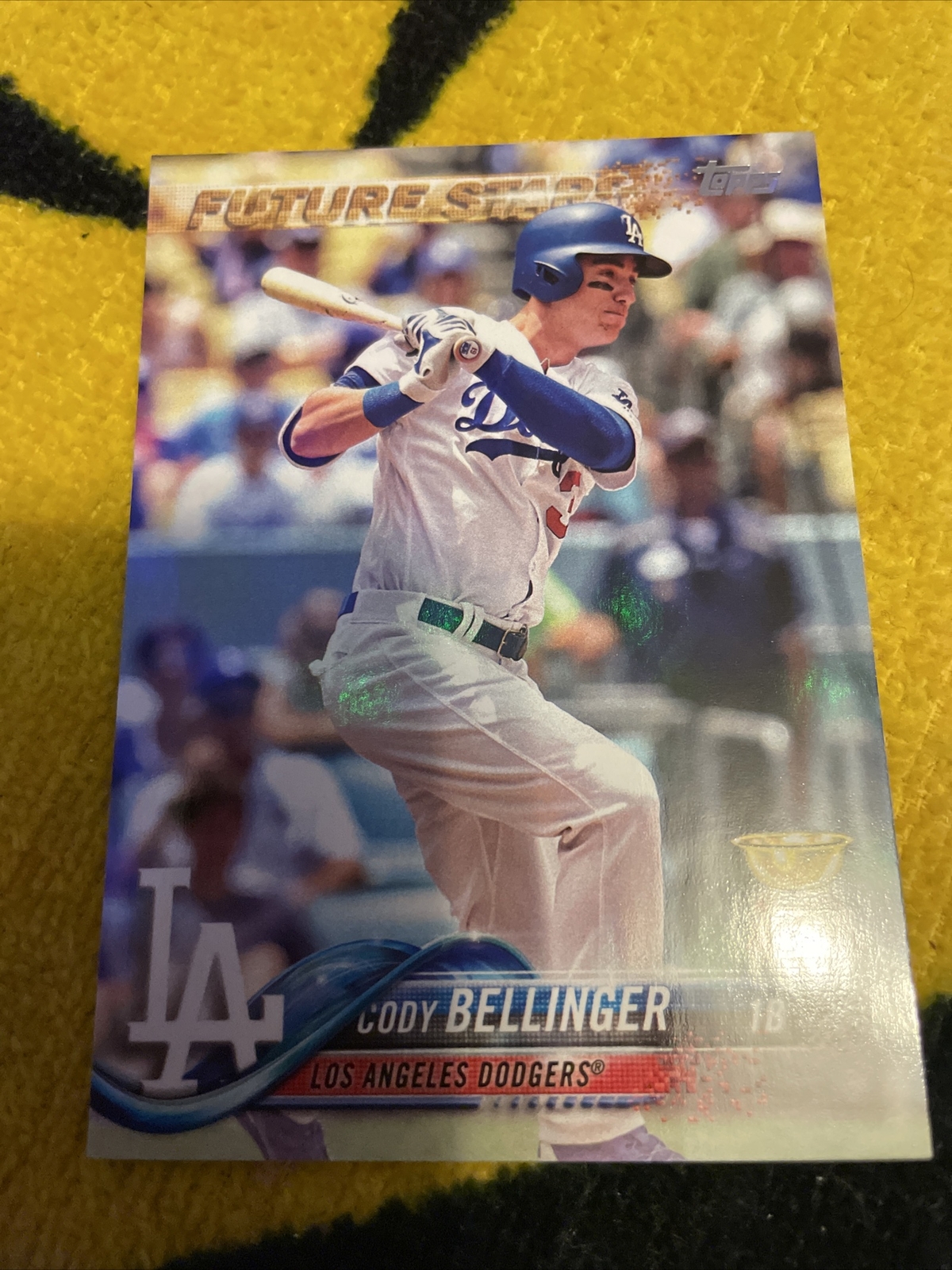 2018 Topps Series 1 Baseball Future Stars Cody Bellinger Card #42 LA ...
