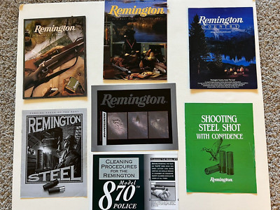 3 Vtg REMINGTON Catalogs-1986-1992-1994 + Remington Pamphlets | eBay