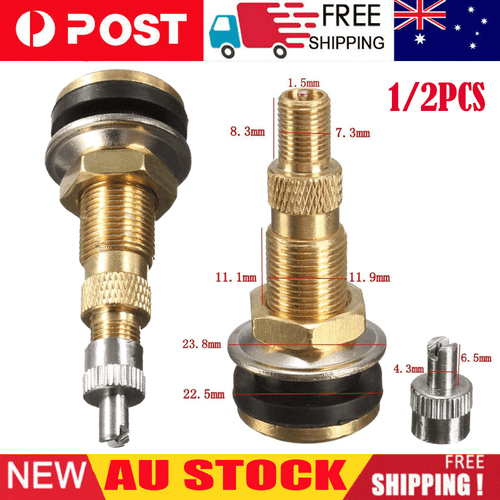 1/2x TR618A Tire Valve Tractor Tyre Valve Air Water Valve Stem For 5/8 ...