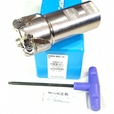 Kyocera Indexable End Mill CNC Cutter Tool MRW50-W40-16-4T 50mm | eBay ...