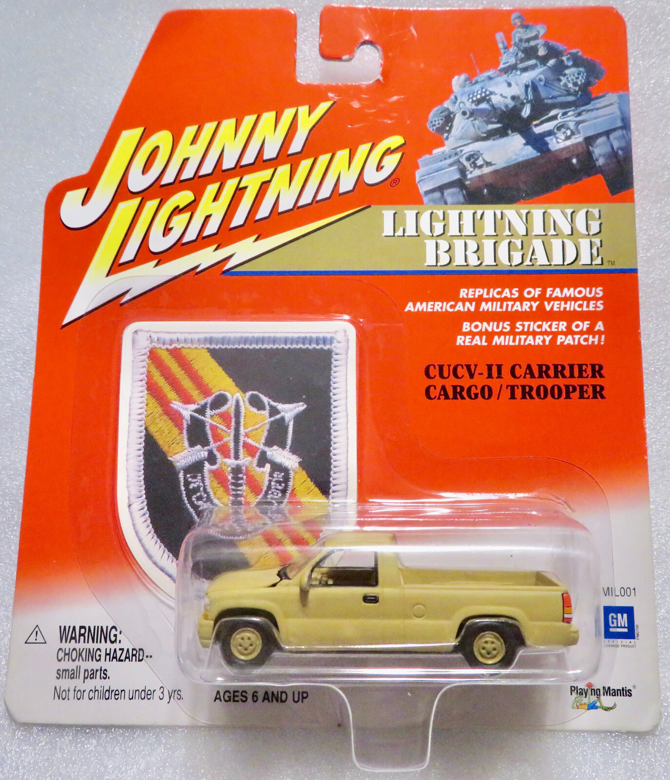 JOHNNY LIGHTNING LIGHTNING BRIGADE CUCV-II CARRIER CARGO / TROOPER with ...