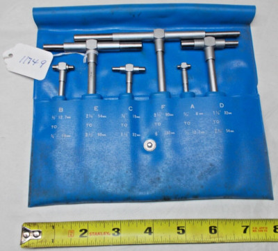 Hole Gage, (6) Piece Set, 5/16" - 6" Machinists Hole Gauge | eBay