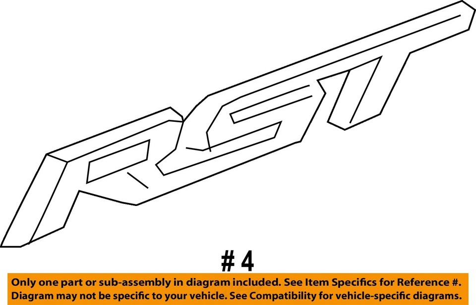 GM OEM 19-23 Silverado 1500 LTD Pick Up Box Exterior Trim-Nameplate ...